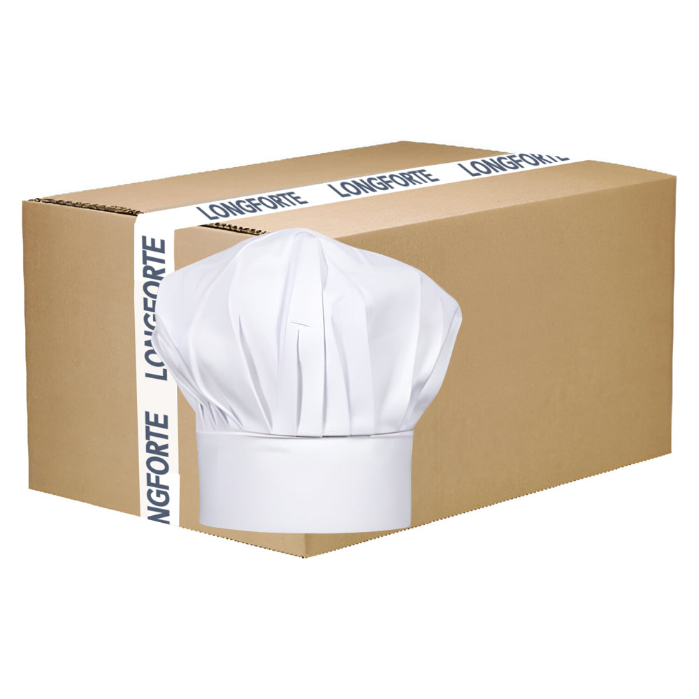 FULL CARTON - 100 x Chef's Hats - Adult - White | Dye Sublimation ...