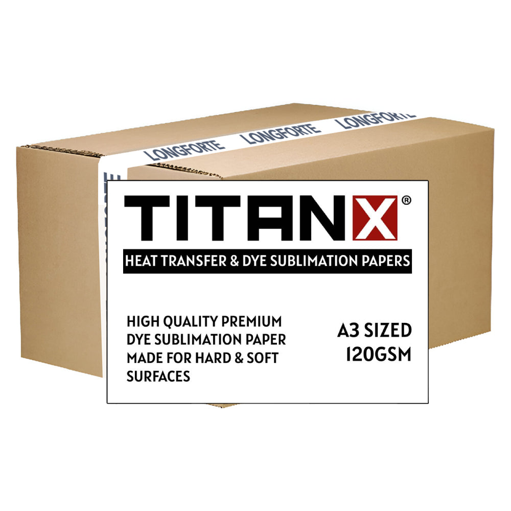 Titan X ® Sublimation Paper - A3 (100 Sheets) | Longforte – Longforte Trading Ltd