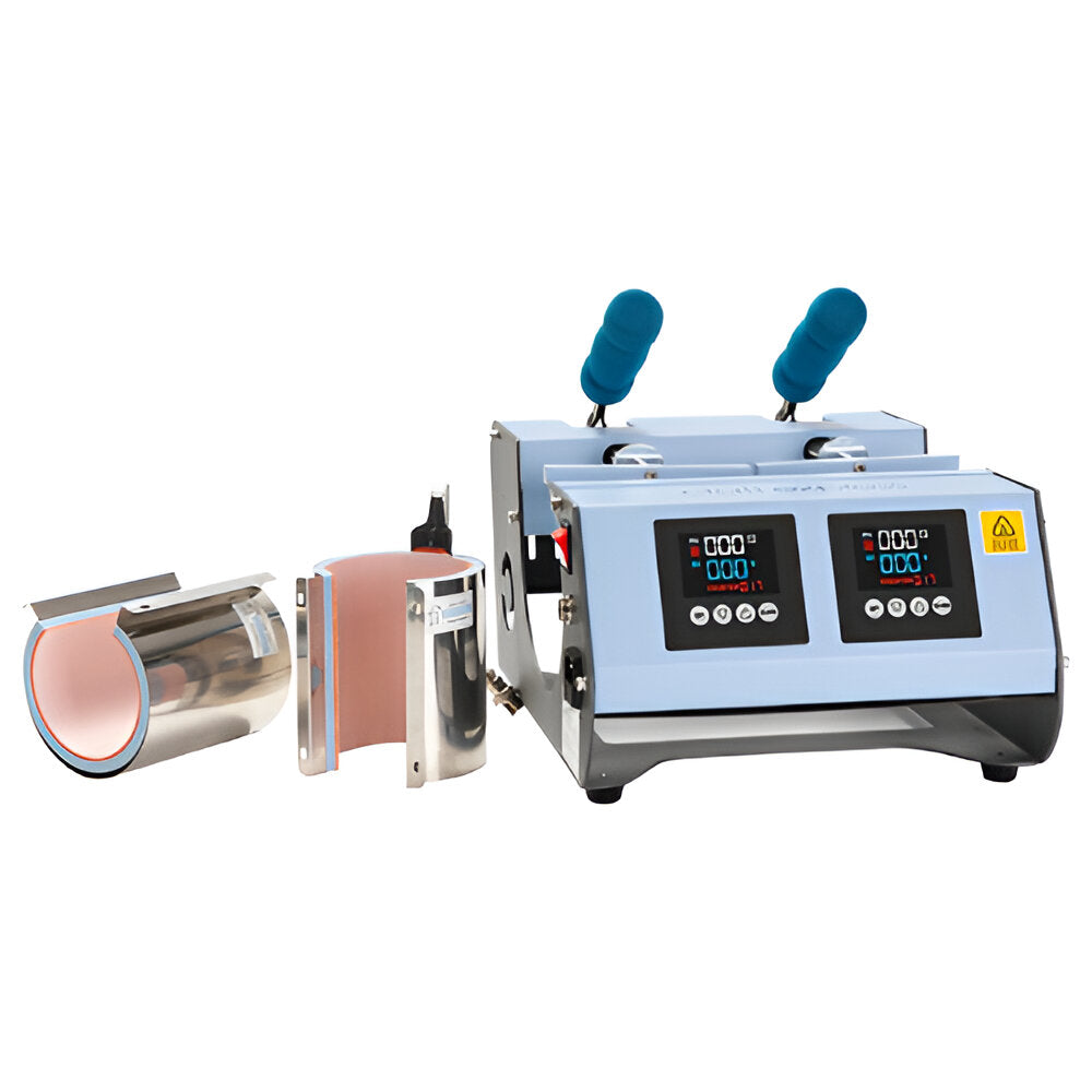 Hardware - Craft Express - 2-in-1 Two Station Mug Press - Blue ...