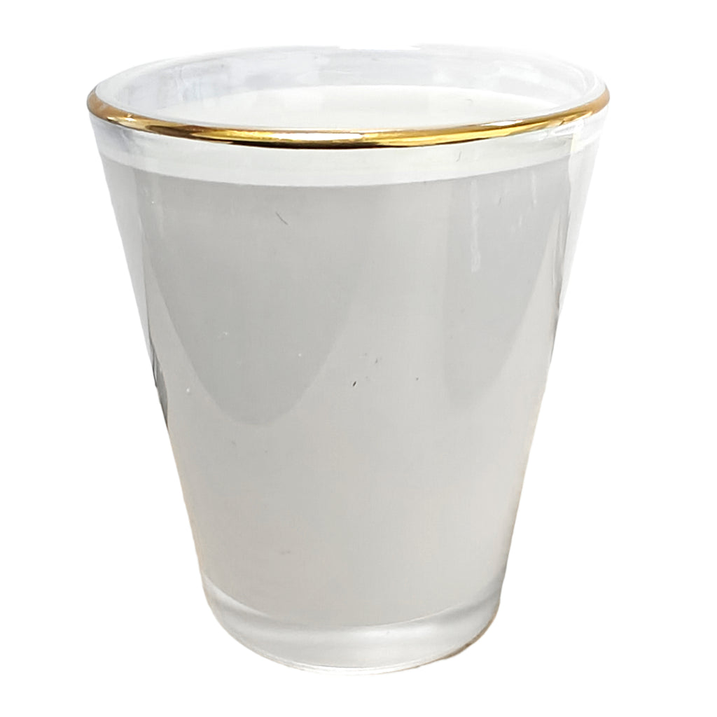 Mugs - Glass - 12 x Small 1.5oz Shot Glasses with Gold Rim | Longforte ...