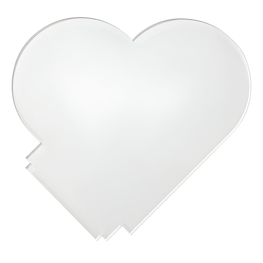 Sublimation LED Lamp - Acrylic Heart Shape with Base | Longforte ...