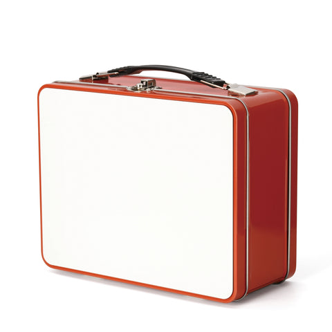 Tins - Metal Lunch Box With Printable Insert - RED | Longforte ...