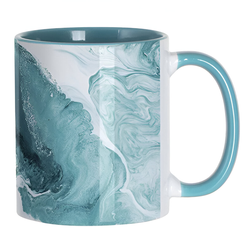 Mugs - 11oz - Inner and Handle Coloured - Light Blue | Top Sublimation ...