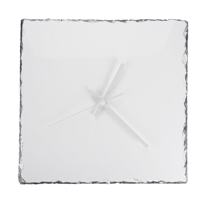 Sublimation Rock Photo Slate Clocks – Personalised Gifts | Longforte