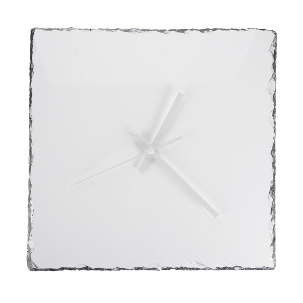 Photo Slate - SQUARE Clock - 27cm x 27cm | Longforte – Longforte ...