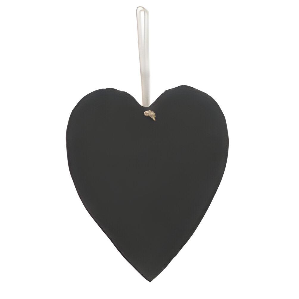 Black Slate - Engravable - Hanging Heart Memo - 15cm x 17cm | Longforte ...