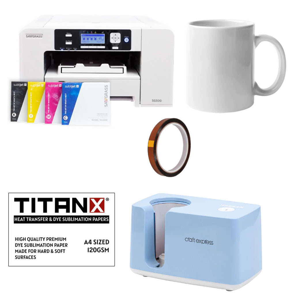 Hardware - Starter Kits - Sawgrass Auto Mug Printing Starter Kit | Dye ...