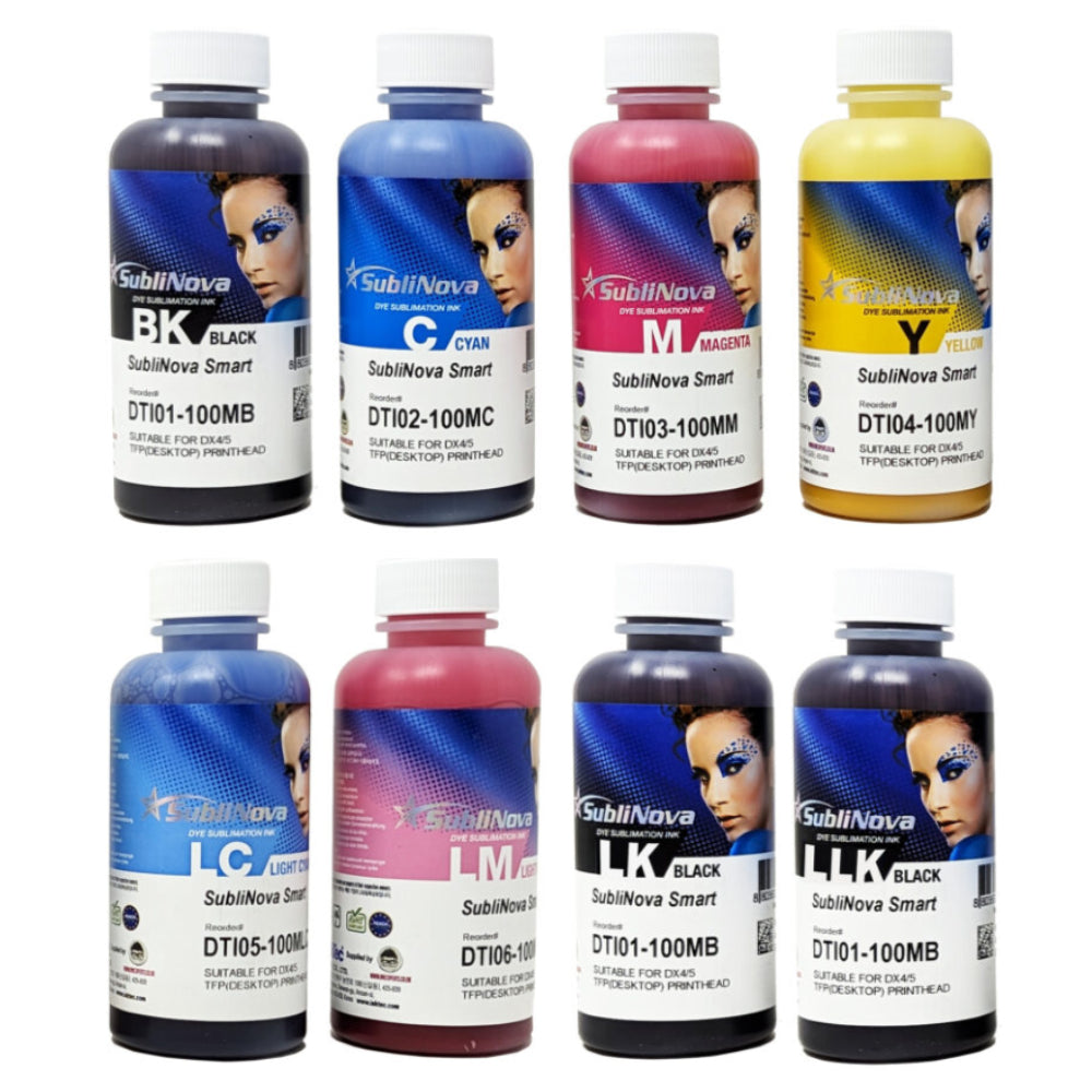 InkTec SubliNova Smart - Dye Sublimation Ink for Epson Printers - 1L ...