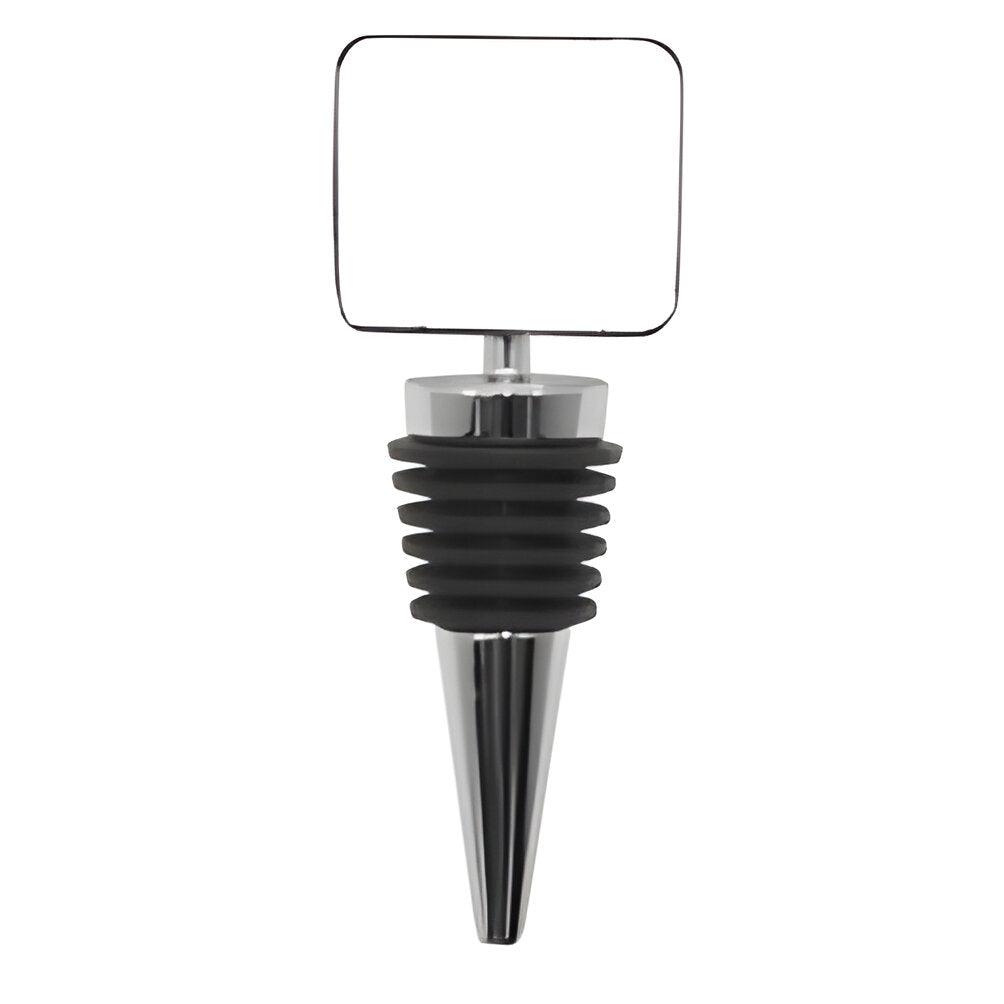 Bottle Stopper with Square Metal Insert | High-Quality Dye Sublimation ...