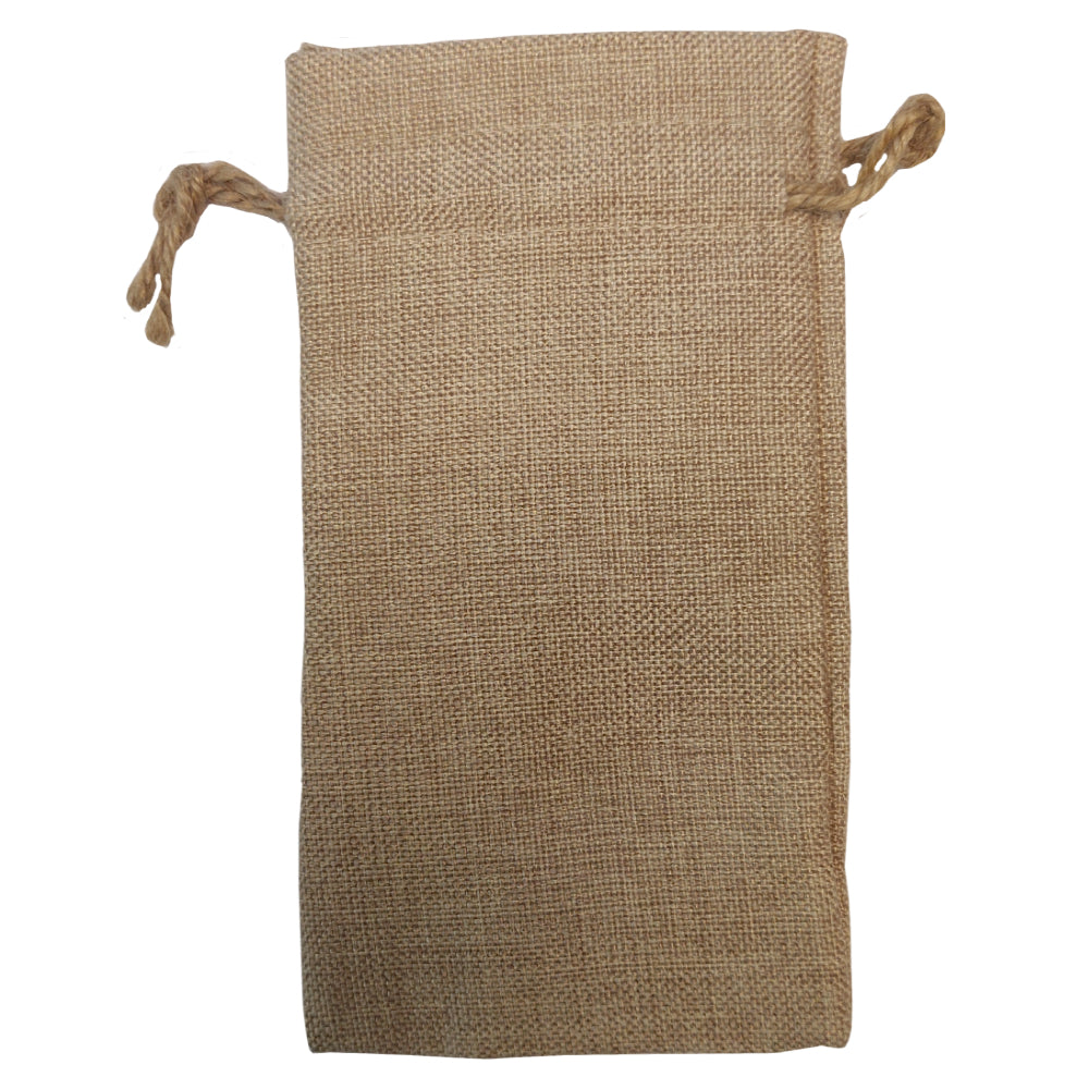 Bags - BURLAP - DOUBLE DRAWSTRING - 12cm x 21cm | Customizable ...