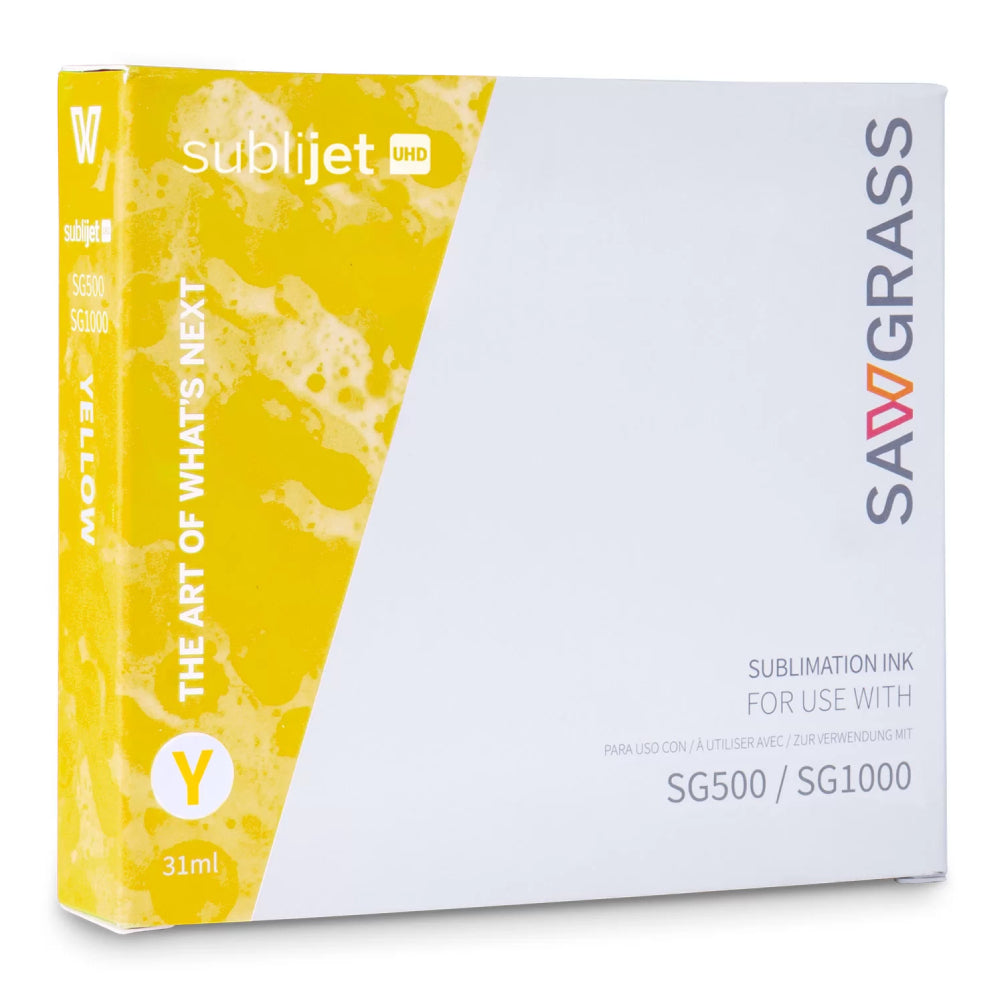 Sawgrass™ SubliJet® UHD Ink - SG500/SG1000 Cartridge - Yellow 31ml ...
