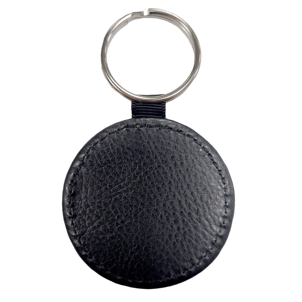 Keyring - 10 x Plain White PU Keyring - Round | Dye Sublimation ...